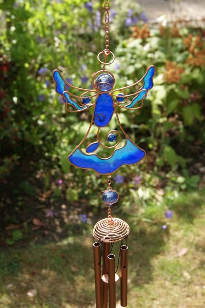 Blue Angel Wind Chime - The Wind Chime Shop Limited