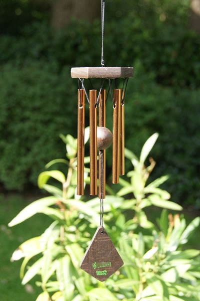 Nature's Melody Wind Chime, 12 inch bronze - The Wind Chime Shop Limited