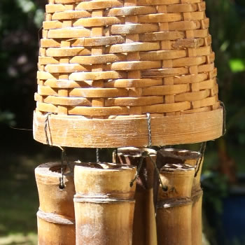 Basket Bamboo Wind Chime - The Wind Chime Shop Limited