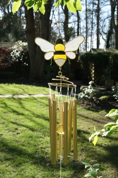Golden Honey Bee Wind Chime - The Wind Chime Shop Limited