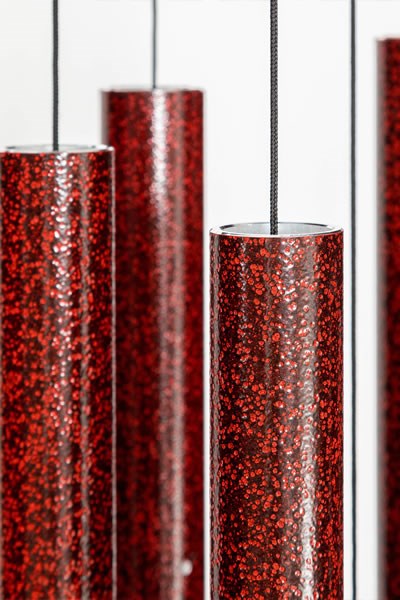 Corinthian Bells, 60 inch, Ruby Splash - The Wind Chime Shop Limited